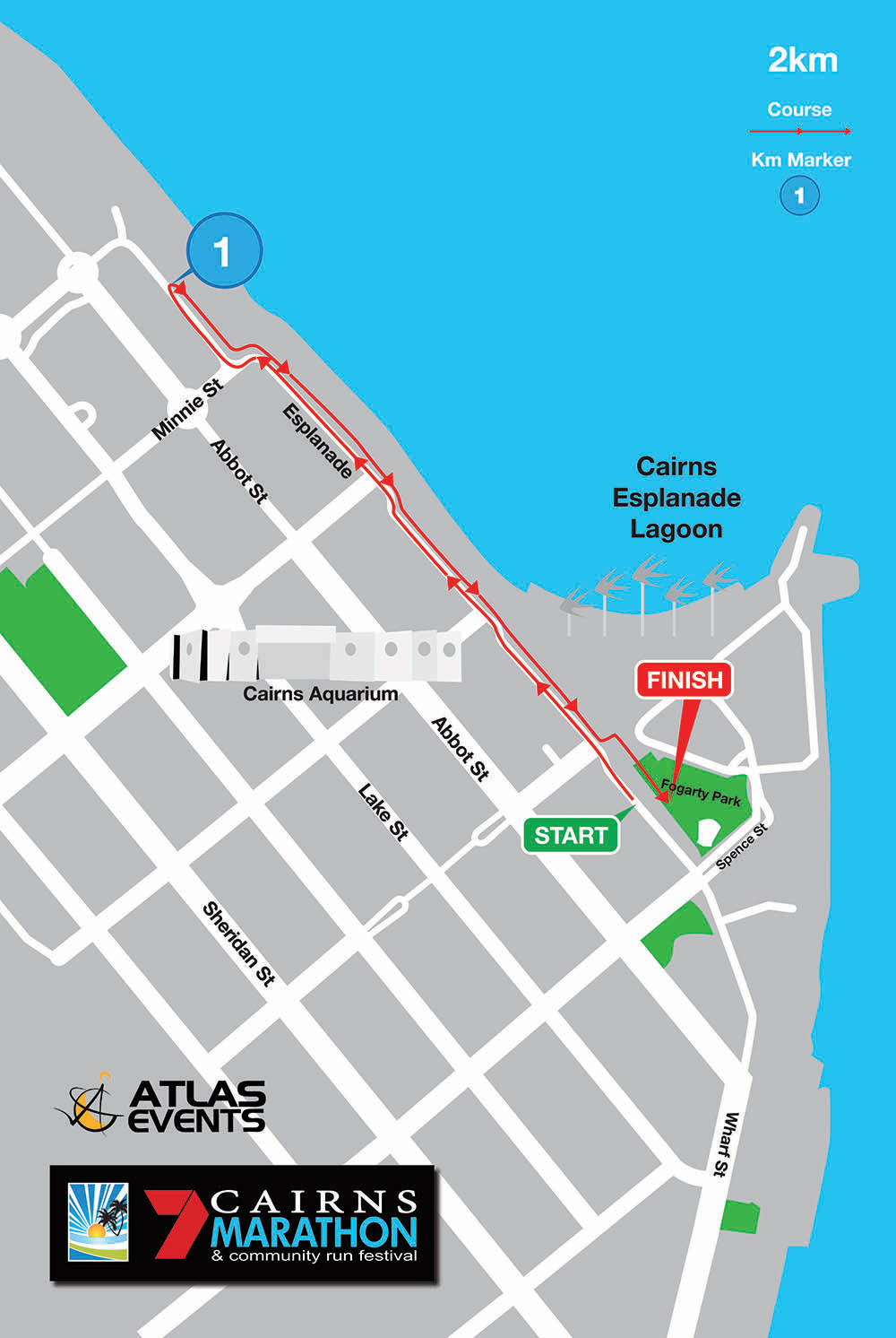 Course Maps - 7Cairns Marathon